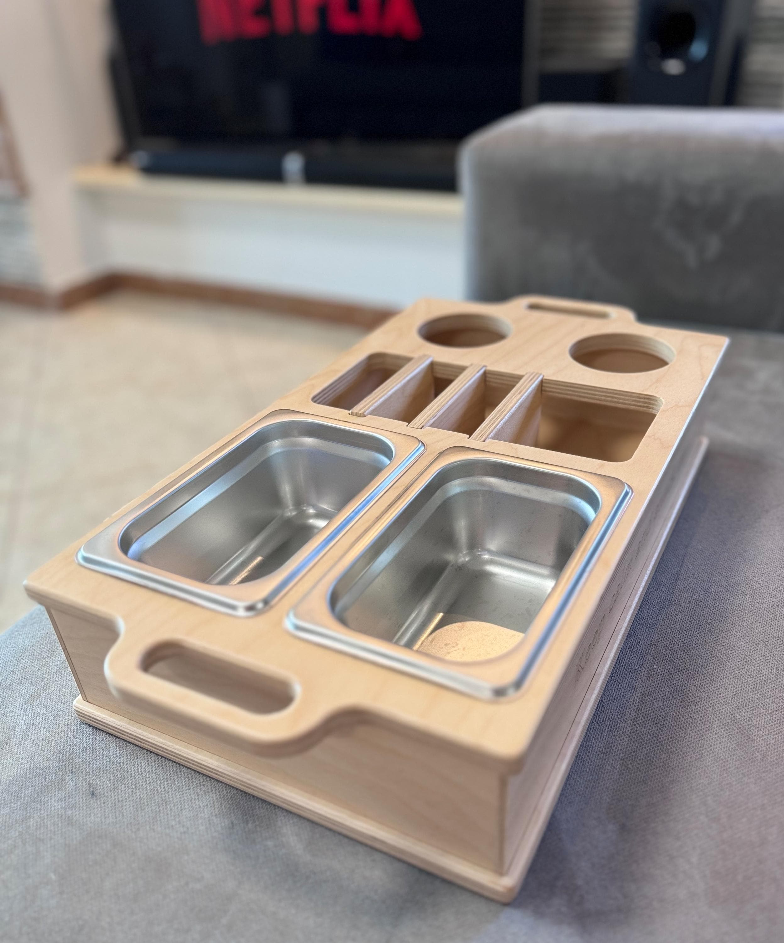Personalized Couchbar Box Drink and Snack Holder for Sofa - Snack Bar ...
