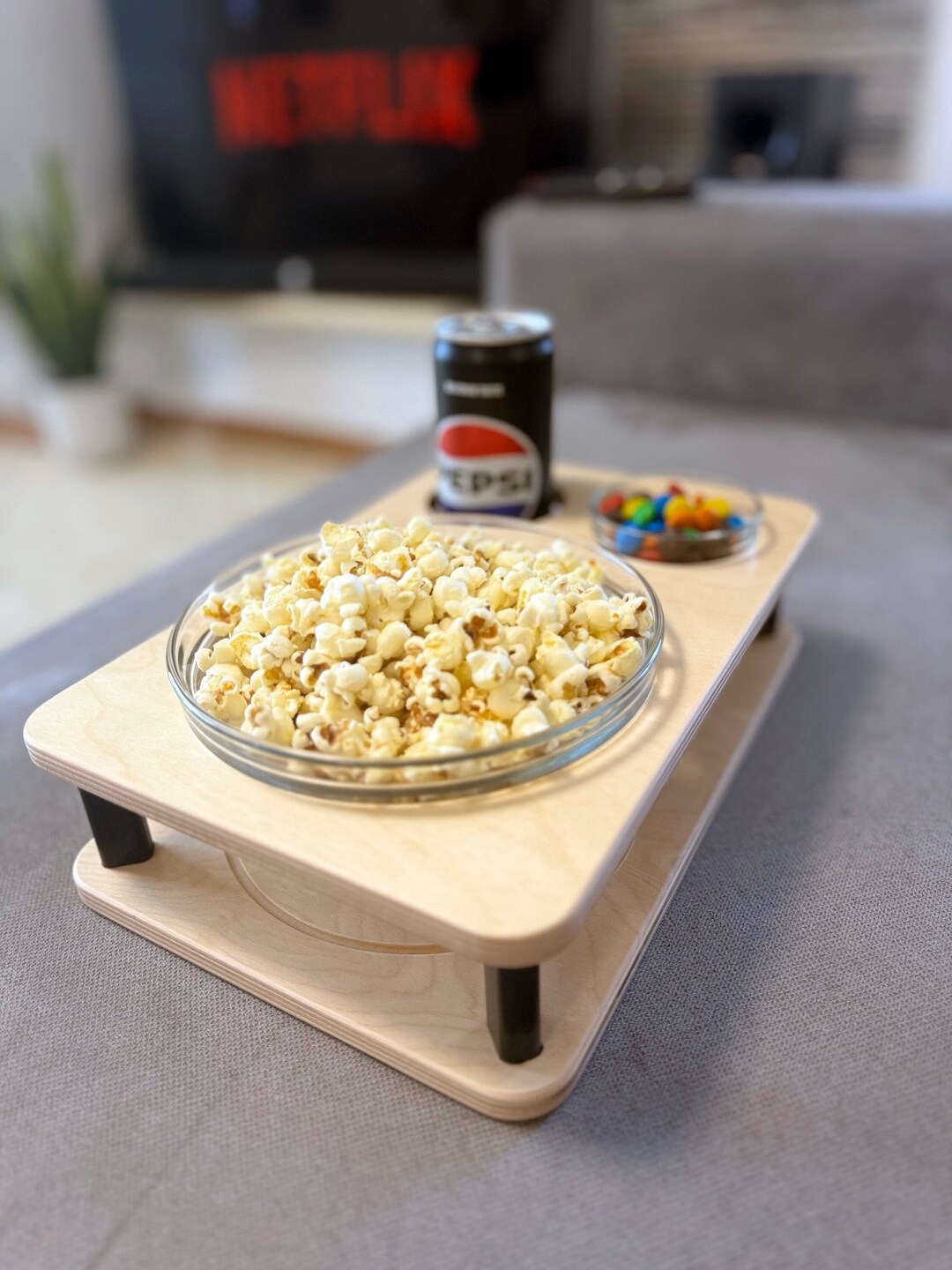 Personalized Couchbar Drink and Snack Holder for the Sofa - Snack Bar ...
