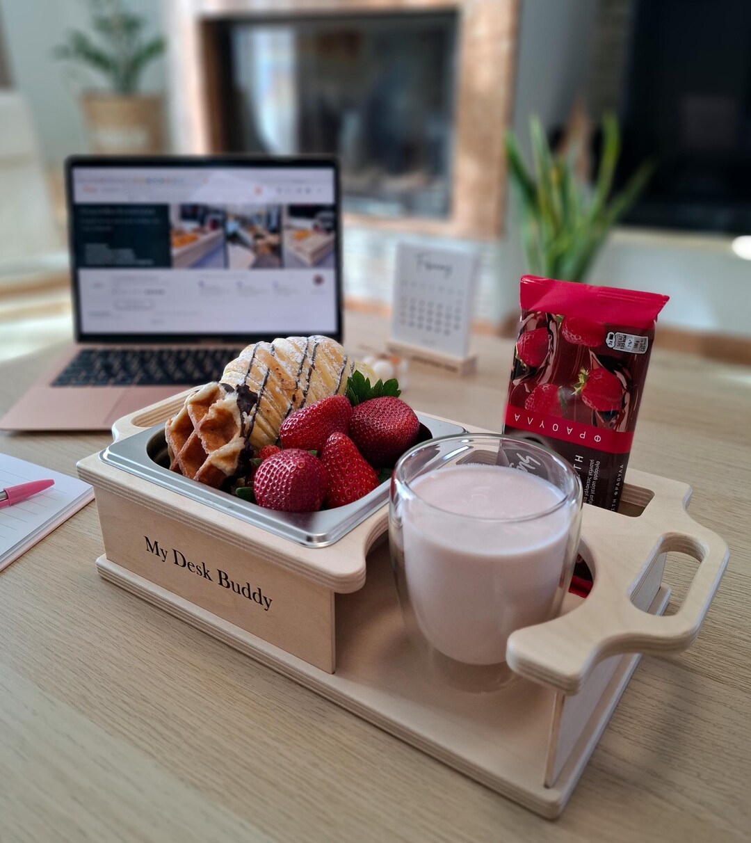 Office Desk Couchbar - Coffee & Snack Holder - Workstation Organizer ...