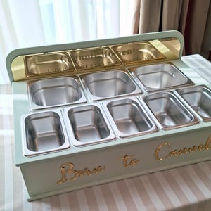 Portable Cannoli Dessert Station: Handcrafted Luxury Catering Box - Etsy