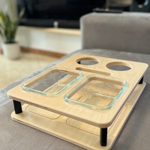 Personalized Large Couchbar Drink and Snack Holder for the Sofa - Snack ...