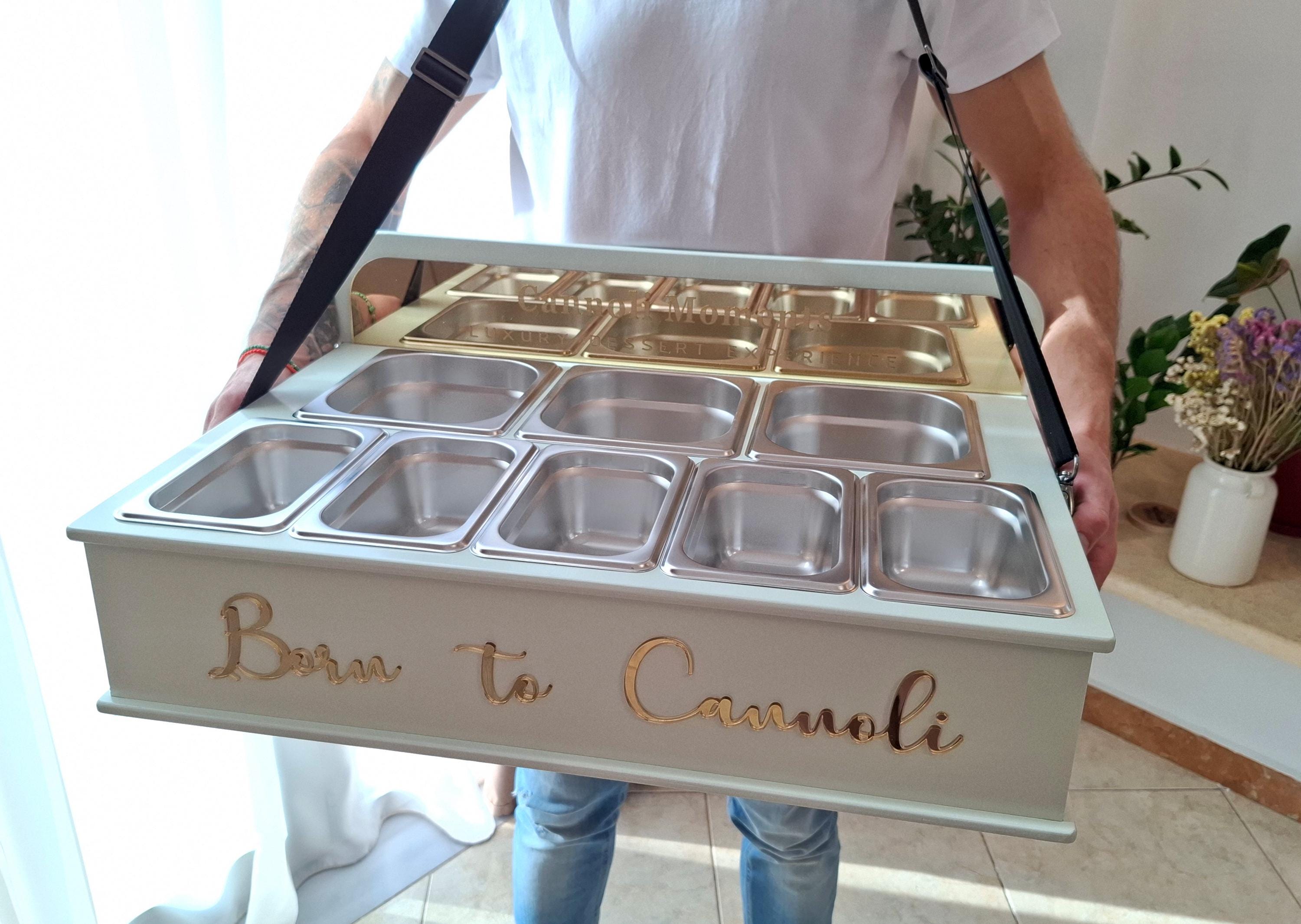 Portable Cannoli Dessert Station: Handcrafted Luxury Catering Box - Etsy