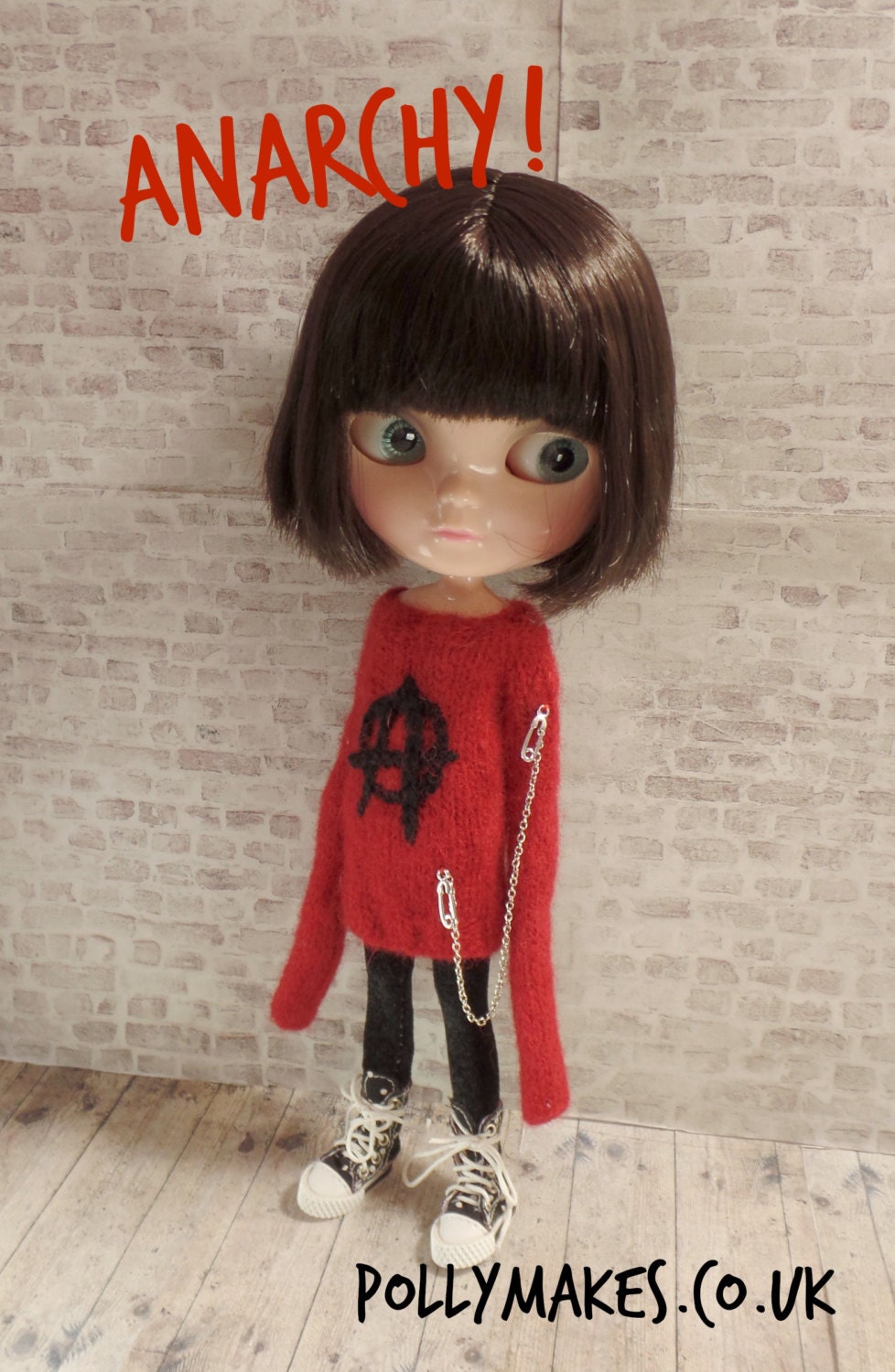 PDF Knitting Pattern for Anarchy Sweater in FOUR Sizes - Etsy