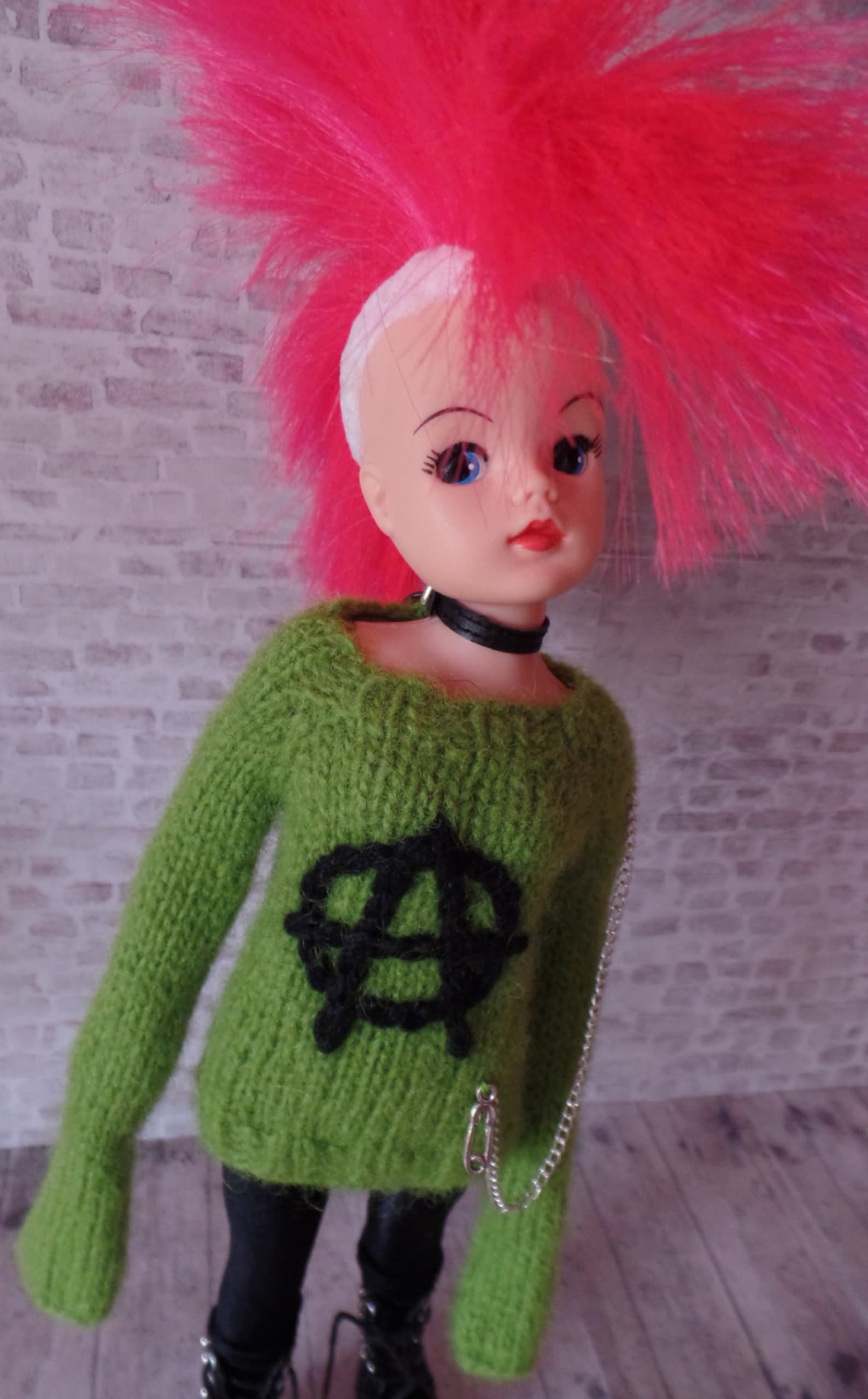 PDF Knitting Pattern for Anarchy Sweater in FOUR Sizes - Etsy
