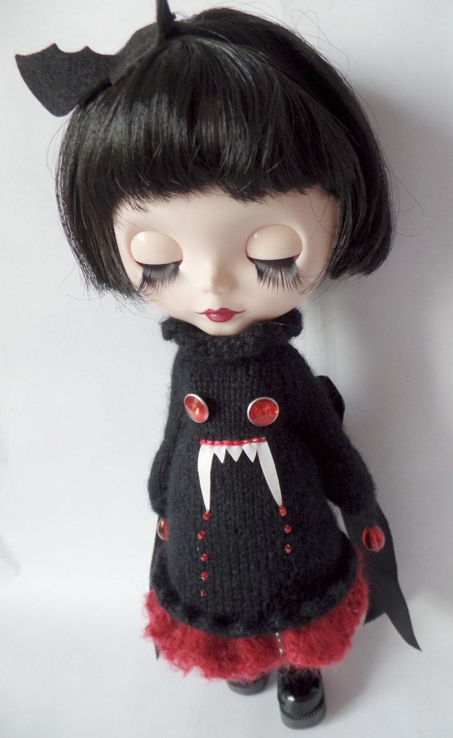 PDF Knitting and Crochet Pattern for Vampire Dress Petticoat - Etsy