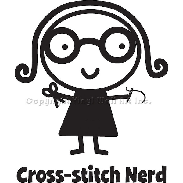 Nerd Car Decal - Etsy
