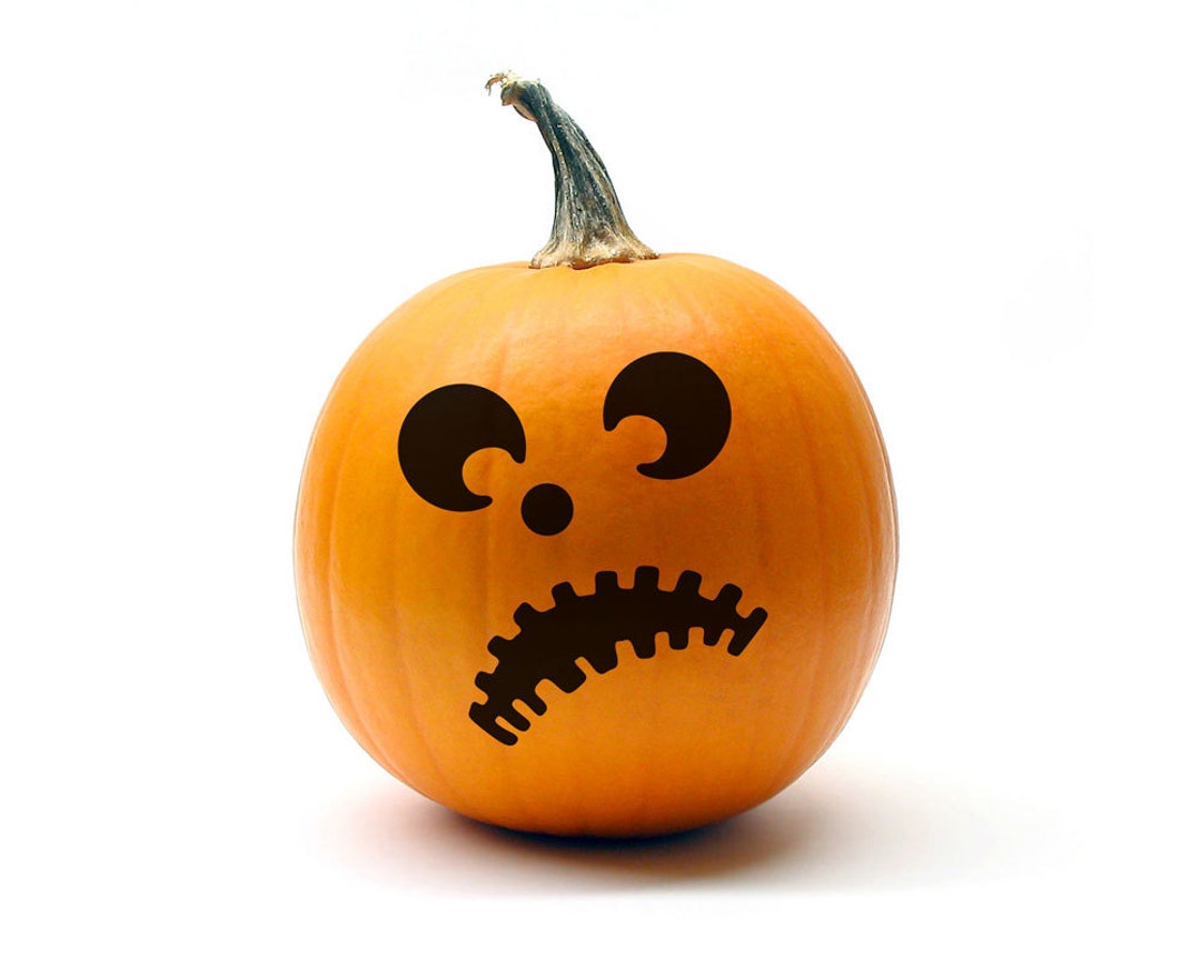 Jack O Lantern Face 1 Size MEDIUM Halloween Decorations - Etsy