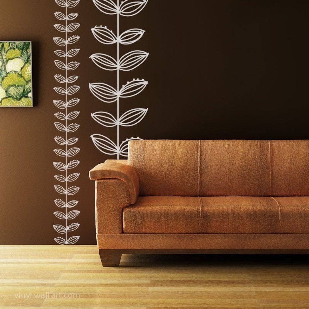 Climbing Vine Vinyl Decal - Home Decor, Office Decal, Vine Design ...