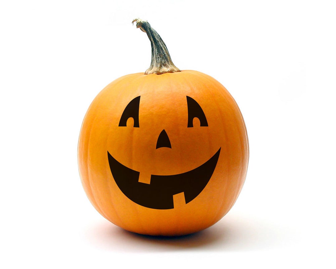 Jack O Lantern Face 4 Size MEDIUM Halloween Decorations - Etsy