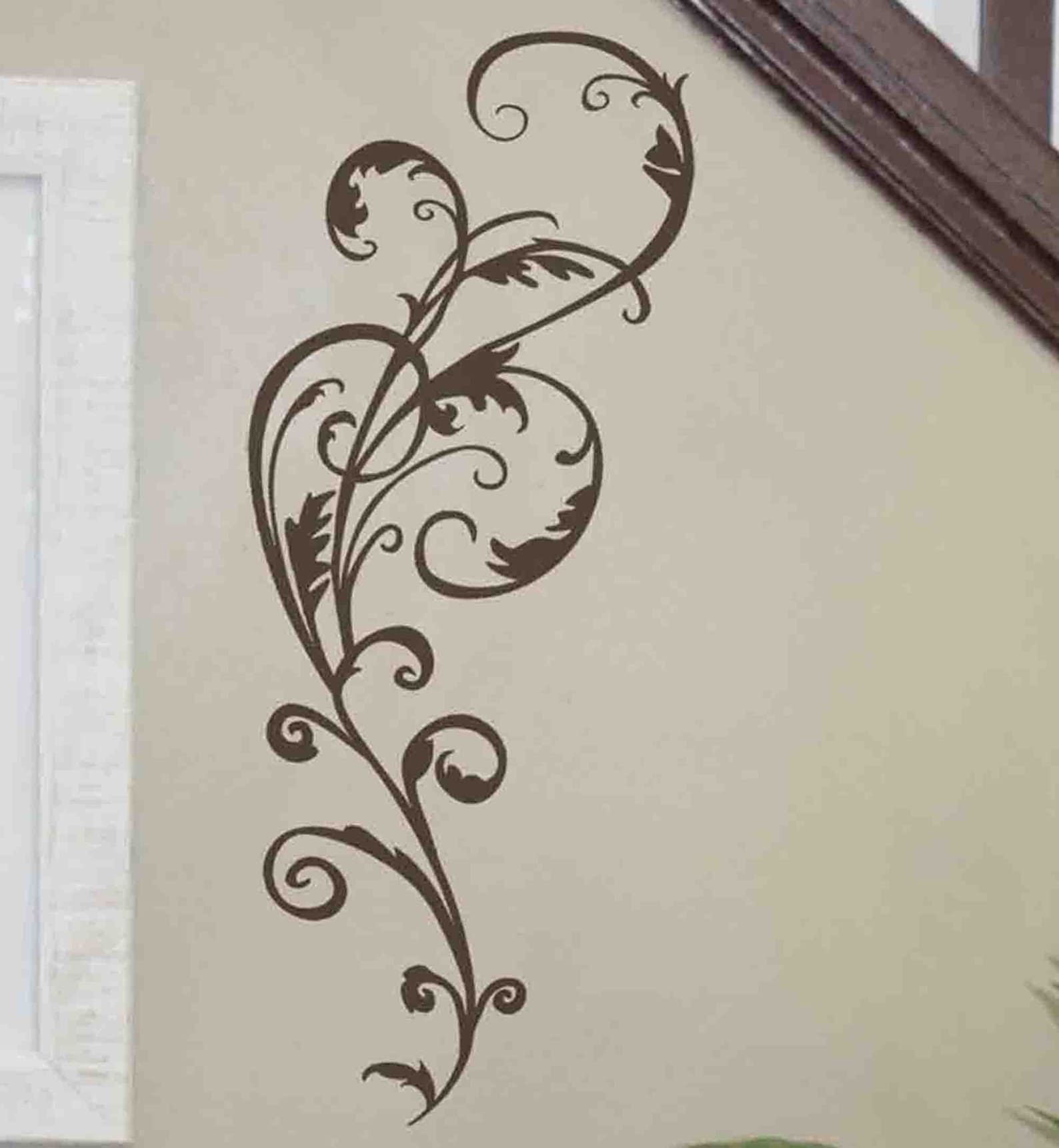 Swirl Vinyl Decal Size SMALL Swirl Swirl Decal Swirl - Etsy