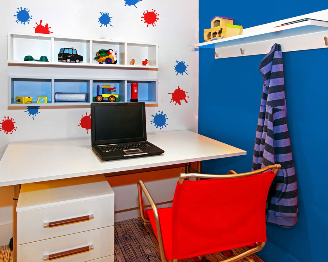 Splat Wall Confetti. Set of 40 – 3 Inch (2.67 Cm) Splat Wall Decals ...