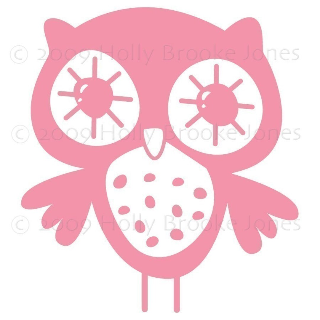 Little Owl Vinyl Decal - Home Decor, Children's Room Decor, Nursery ...