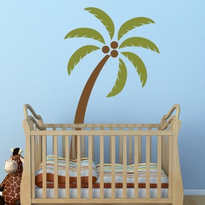 Palm Tree Vinyl Decal Size LARGE - Home Decor, Office Decor, Bedroom ...