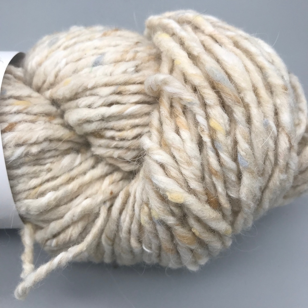 CHUNKY Angora Merino Yarn Luxury Donegal Tweed Yarn Atlantic Coast ...