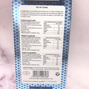 La Bonne Mer 3 Sardine Tin Gift Pack, Tinned Fish, Wild Caught Sardines ...