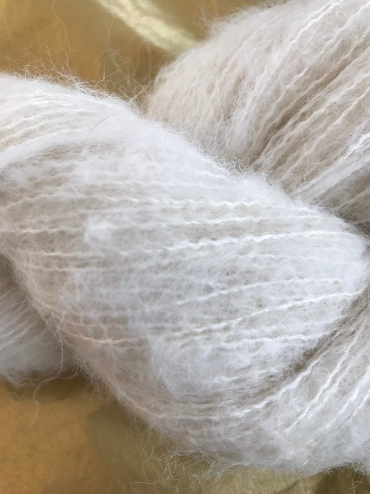 LACE Brushed Alpaca Silk Undyed Yarn Undyed Lace Yarn Alpaca | Etsy