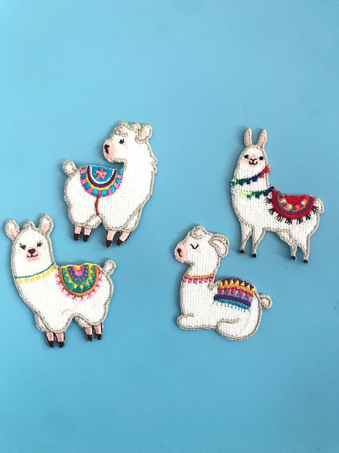 Llama Iron on Embroidery Patch, Made in France Alpaca Applique - Etsy