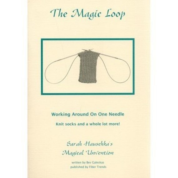 The Magic Loop Knitting Method Booklet and Wristlets & Socks | Etsy