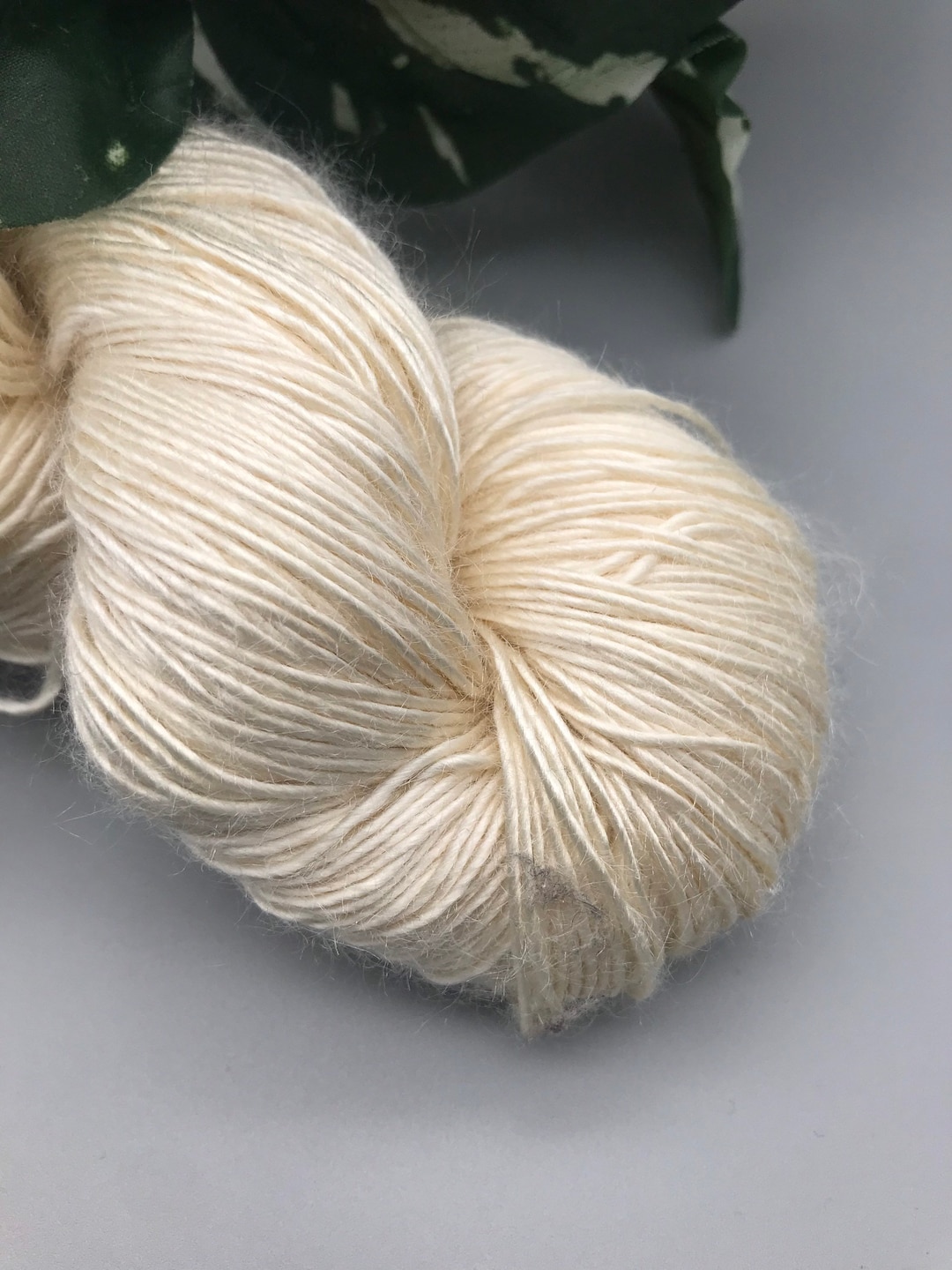 FINGERING Tussah Silk Singles Undyed Yarn, Fingering Weight Tussah Silk ...