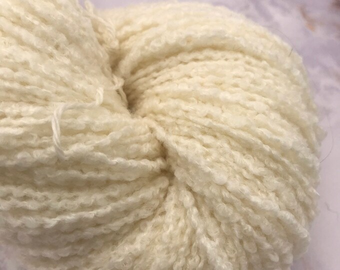 DK Merino Wool Boucle Yarn Natural Sport Weight Superwash - Etsy
