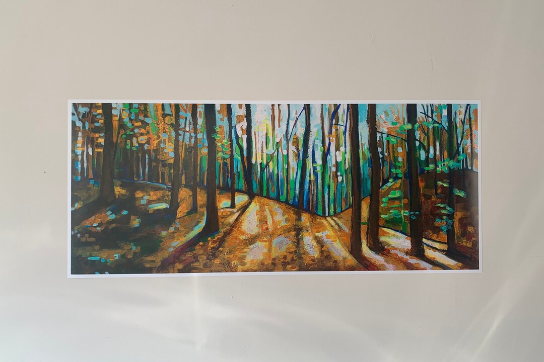 Study in Gold GICLEE Print on Canvas - Etsy