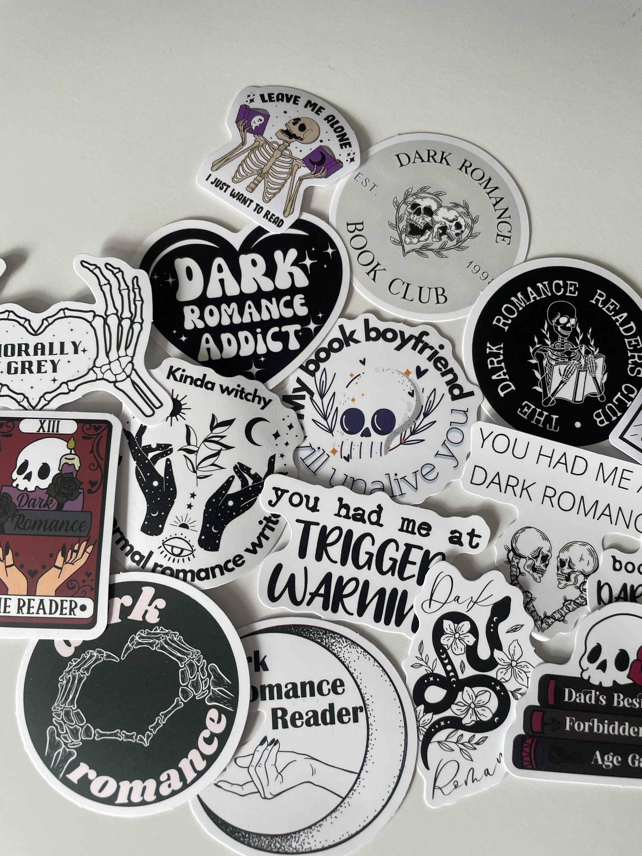 Dark Romance Stickers - Etsy UK