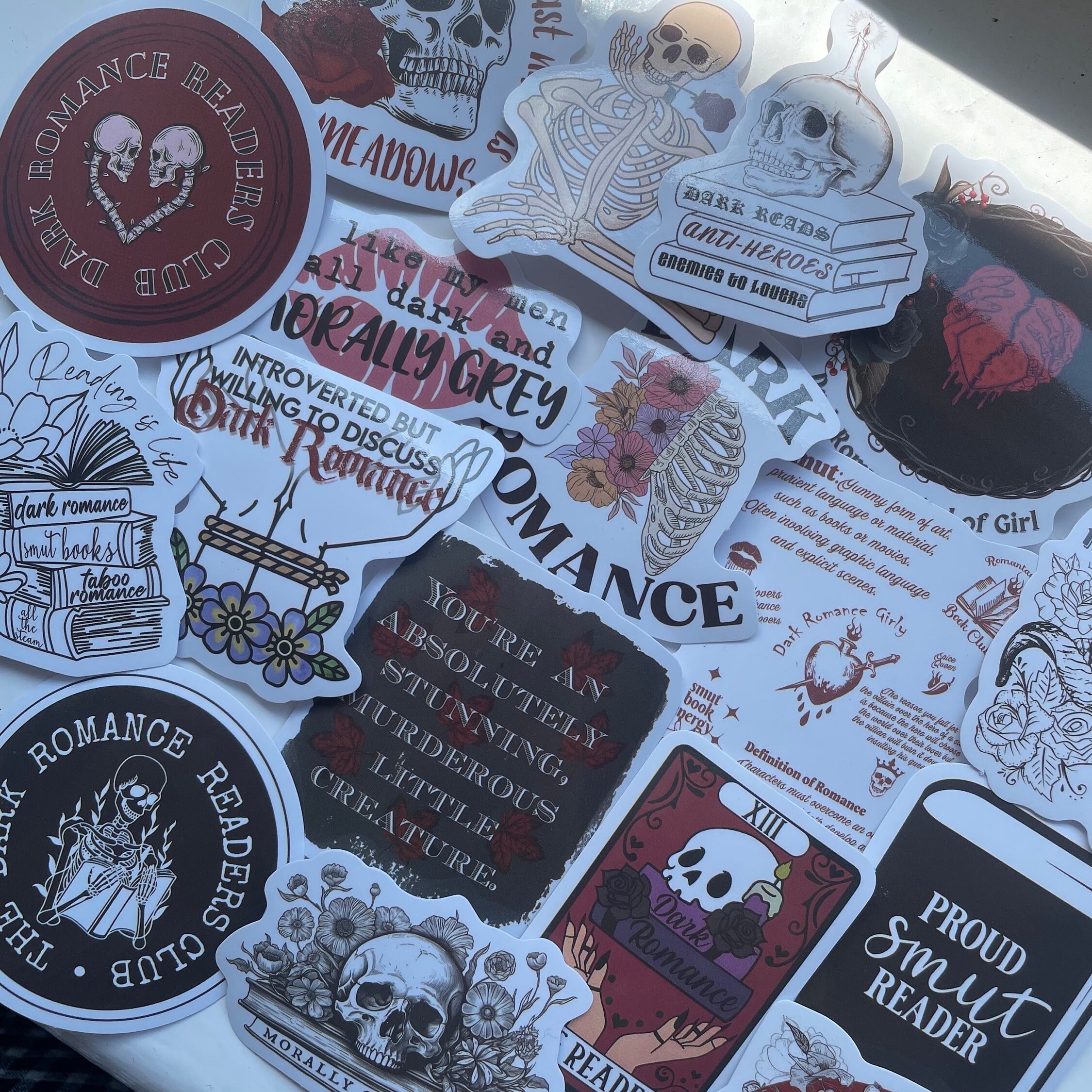 Dark Romance Stickers - Etsy UK
