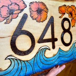 House Number Sign, Made to Order With Your Design, Personalized - Etsy