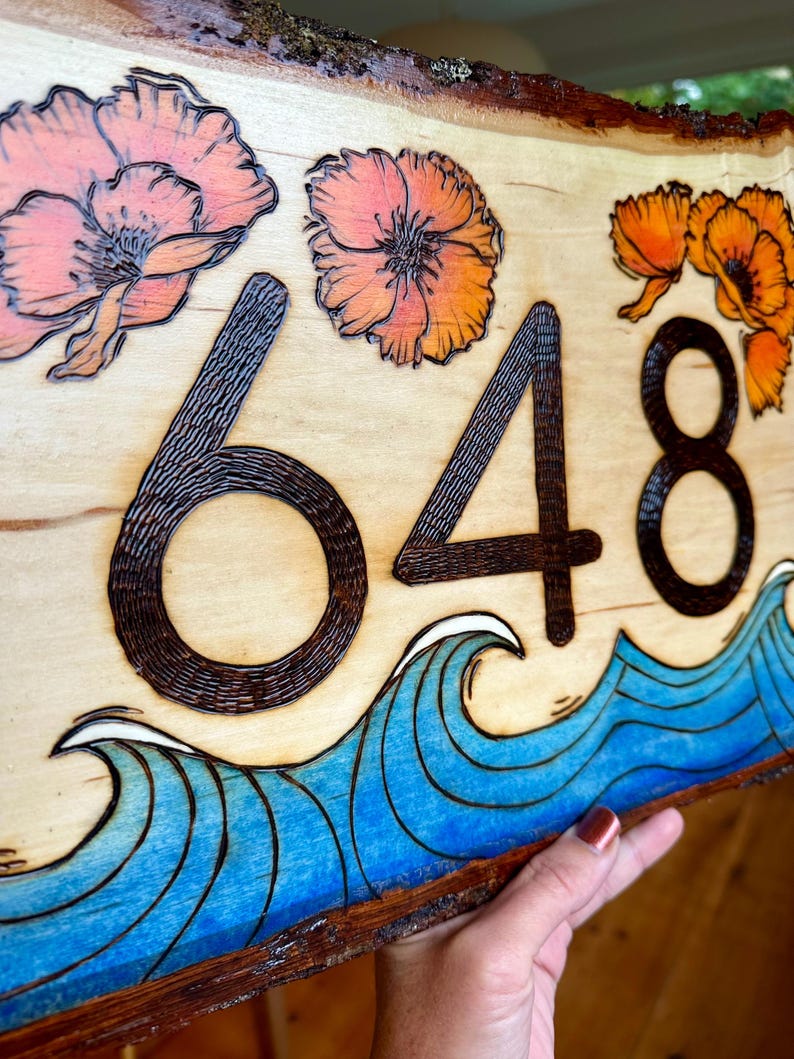 House Number Sign, Made to Order With Your Design, Personalized - Etsy