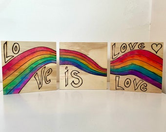 Three Panel Sign - Etsy
