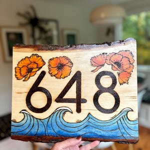 House Number Sign, Made to Order With Your Design, Personalized - Etsy