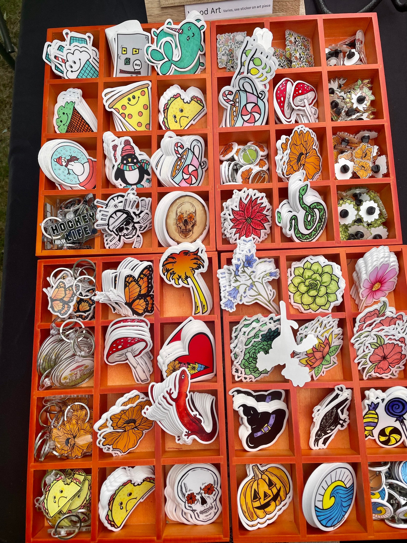 Single Sticker Hand-drawn Waterproof Decal You Choose Design - Etsy