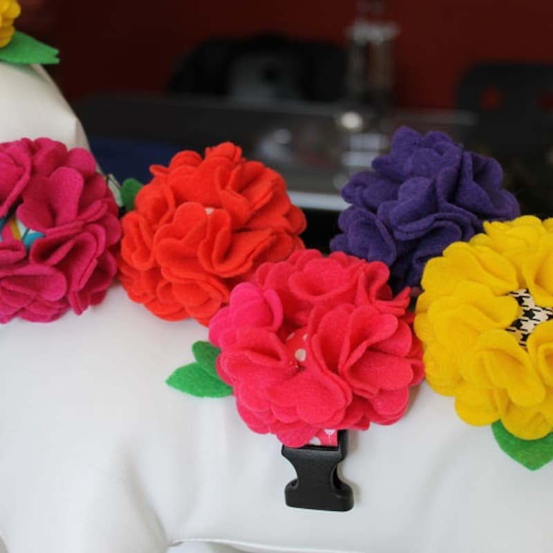 Dog Collar Flower - Etsy