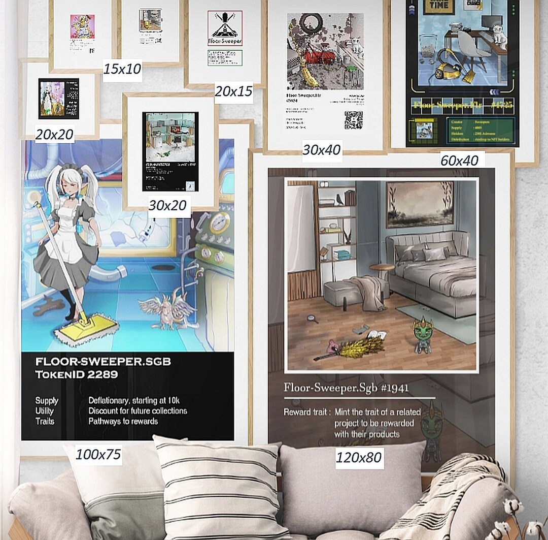 Customized NFT Prints on Metal and Acrylic Glass - Etsy