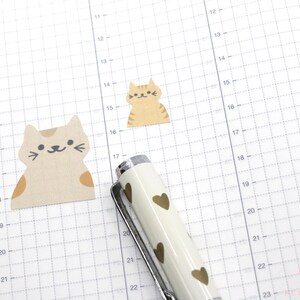 Cute Kawaii Cat Functional Sticker Labels for Bujo Planner Stickers ...
