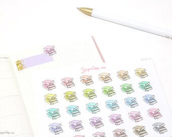 Happy Study Full Box Tracker Reminder Cute Kawaii Planner - Etsy