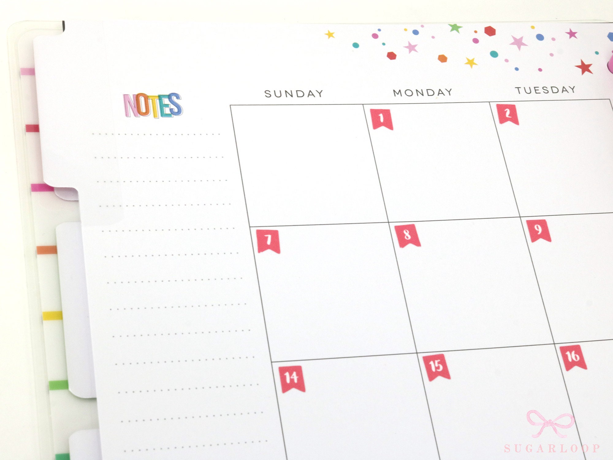 One Year Date Flags: Bujo Planner Stickers (6mm, 8mm, 10mm) - Etsy