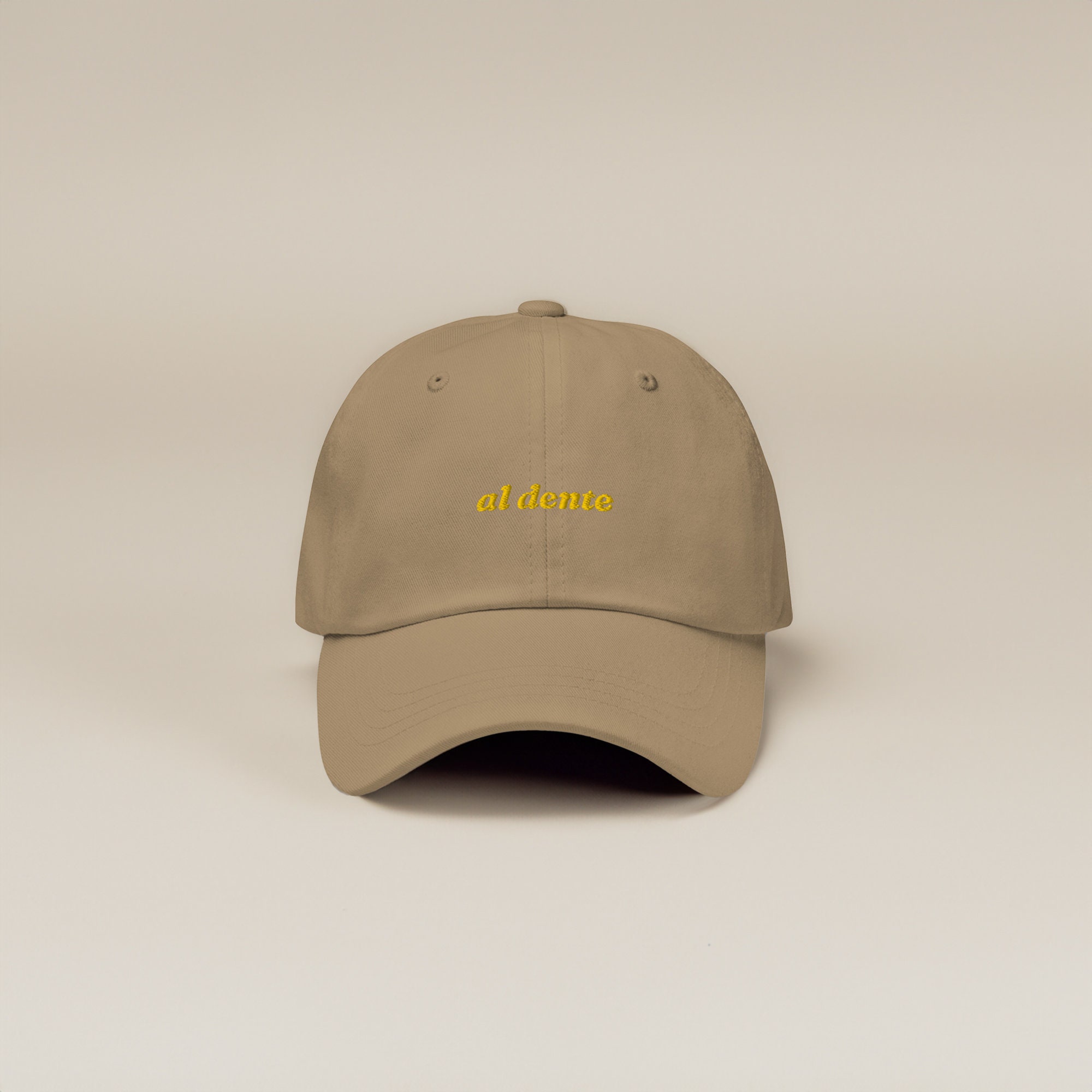 Pasta Hat! 'al Dente' Embroidered Dad Cap, Unisex Baseball Hat Cap - Etsy
