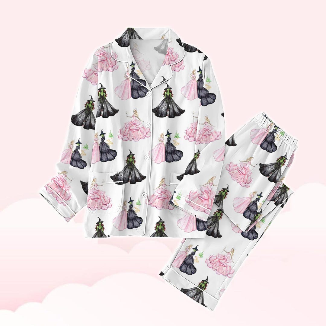 Wicked Movie Thick Pajamas, Broadway Musical Pajamas Women Set, Changed ...