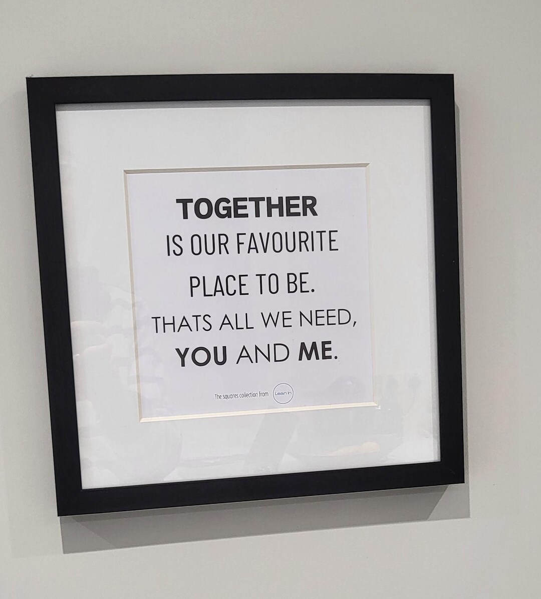 Together Framed Motivational Wall Art for All Ages Unique and Original ...