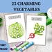 Vegetable Do A Dot Printables for Kids - Fun Educational Activity PDF ...
