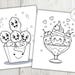 Kawaii Coloring Pages| 30 Cute Printable Coloring Sheets | Digital ...