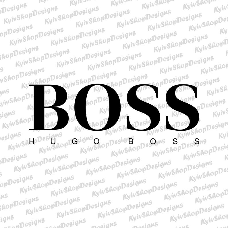 Hugo Boss SVG File, SVG, Ai, Png, Dxf, Layered SVG, Cricut, Cut Files ...