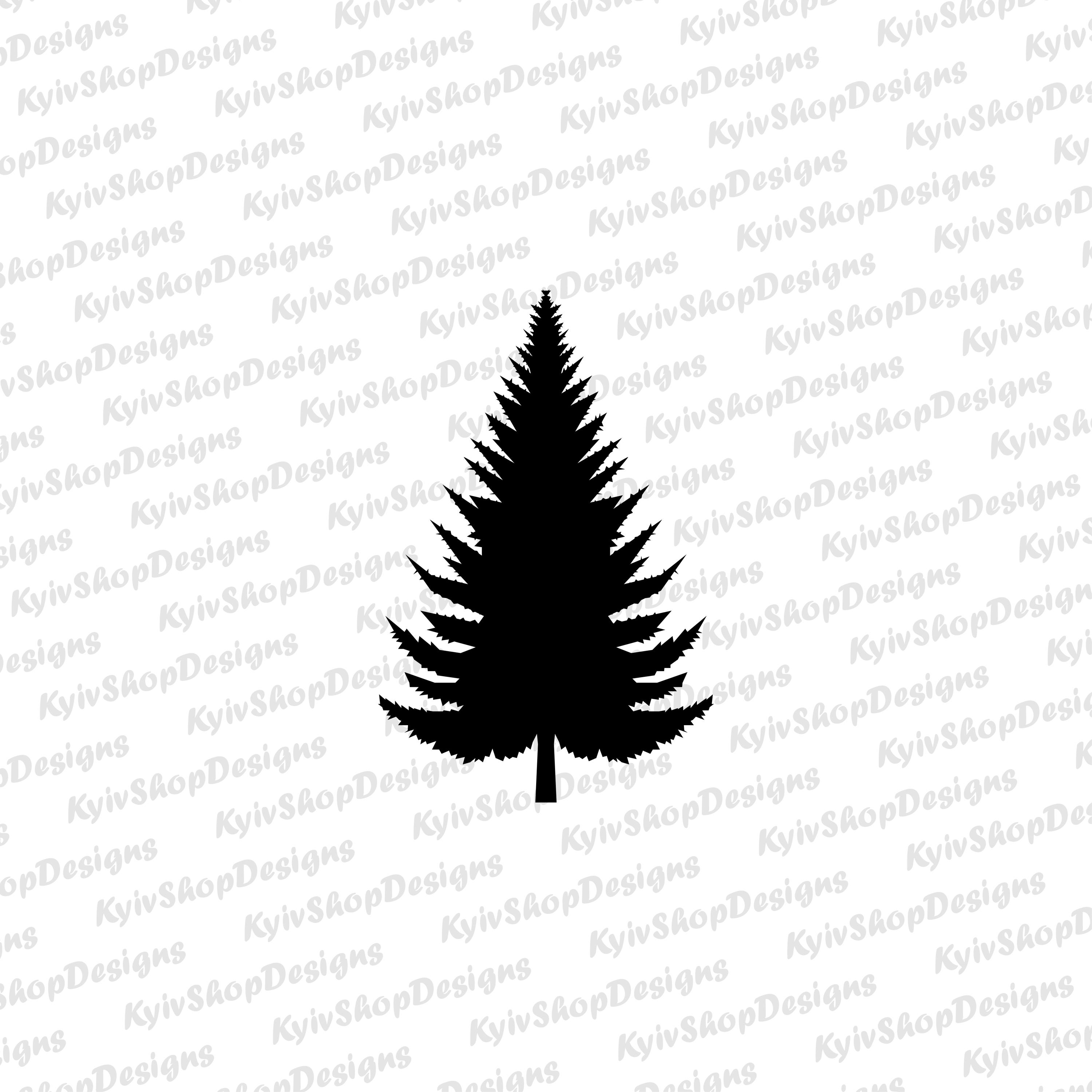 Pine Trees SVG, Trees SVG, Tree SVG, Christmas Tree Svg, Dxf, Eps, Pine ...
