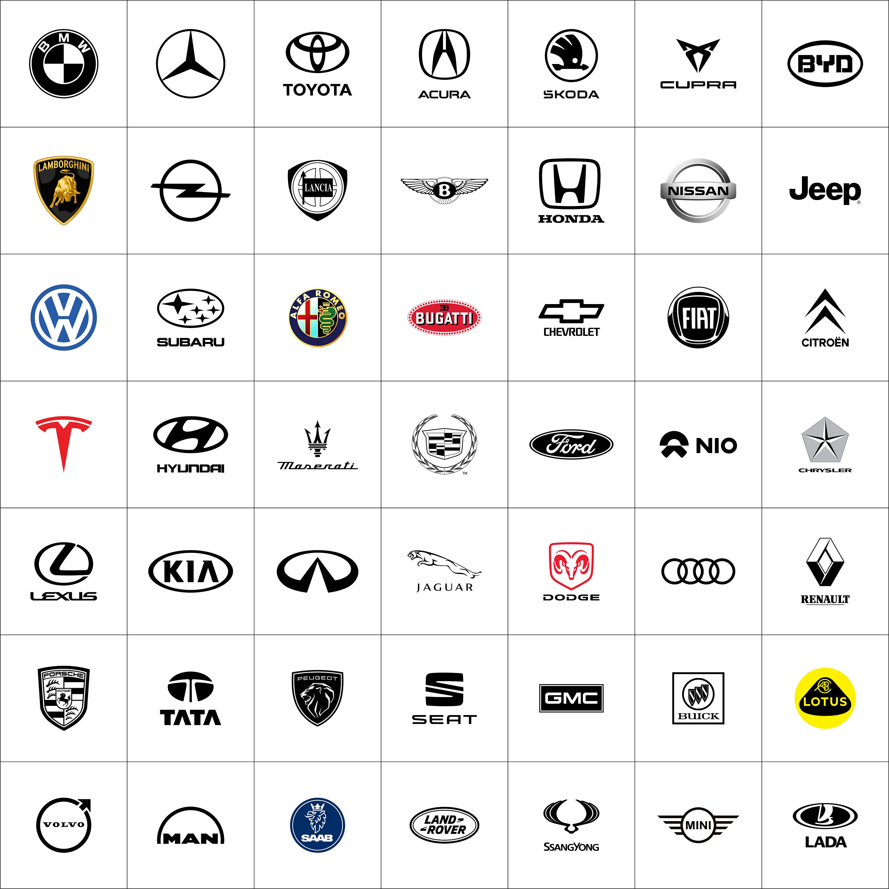 Car Emblem Svg, Car Logo, Car Logo Design, Ai, Svg, Dxf, Png - Etsy ...