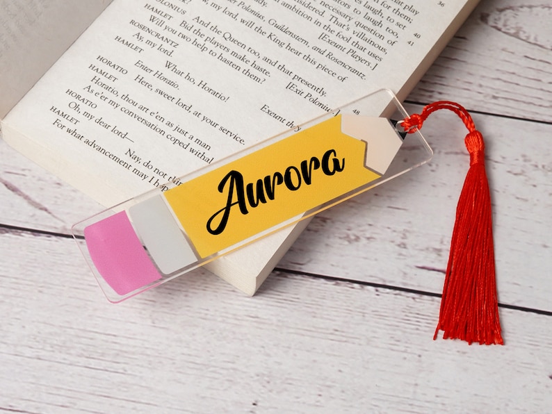 Back to School Bookmark,personalized Teacher Appreciation Gift,custom ...