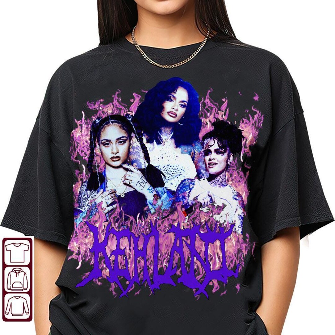 Kehlani Metal Merch, Kehlani Bootleg Shirt, Kehlani Tee, Kehlani Tour ...