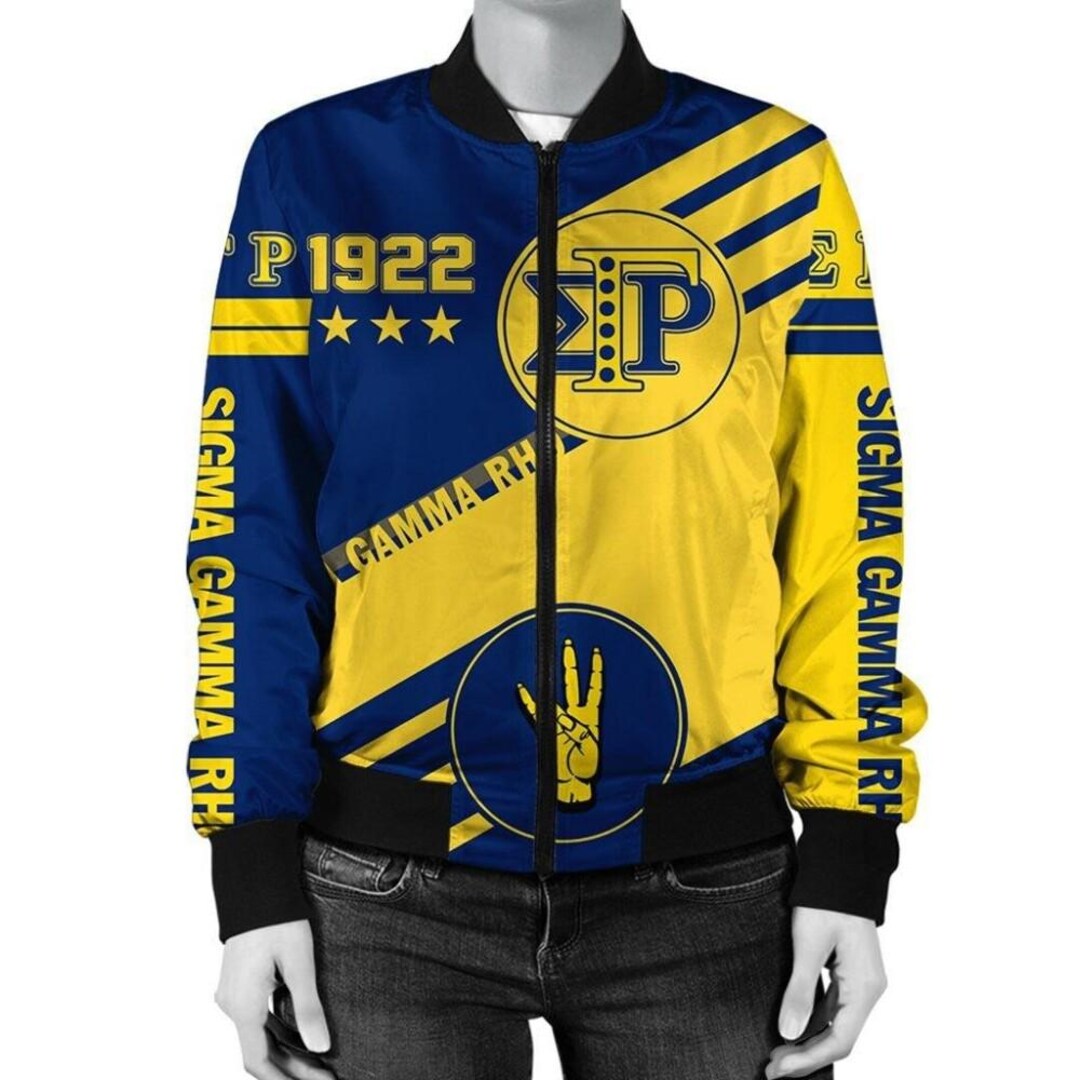 Sigma Gamma Rho Swift Balls Bomber Jacket - Etsy