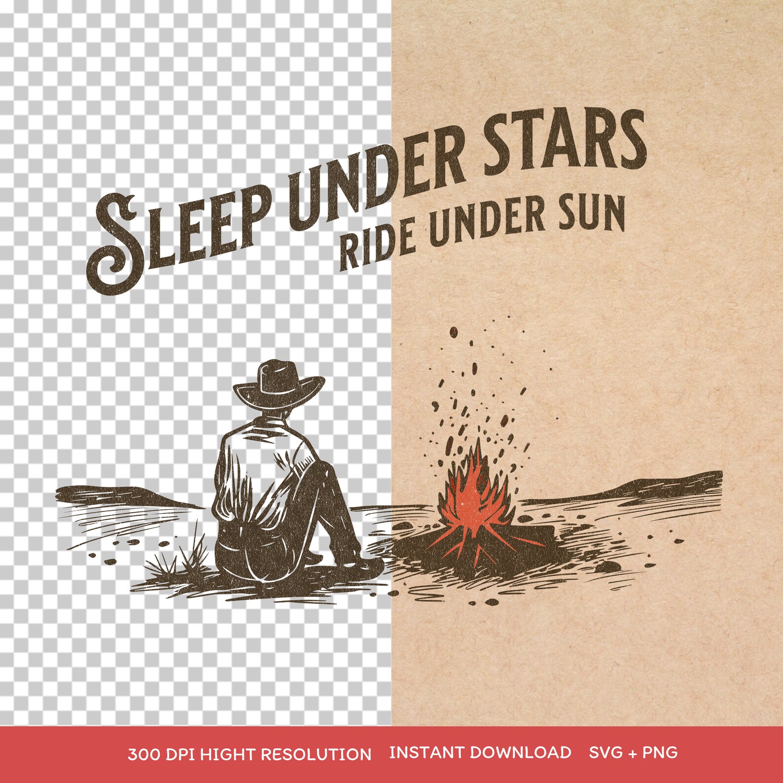 Classic Cowboy SVG PNG, Western Cowboy Clipart, Old West Cowboy ...