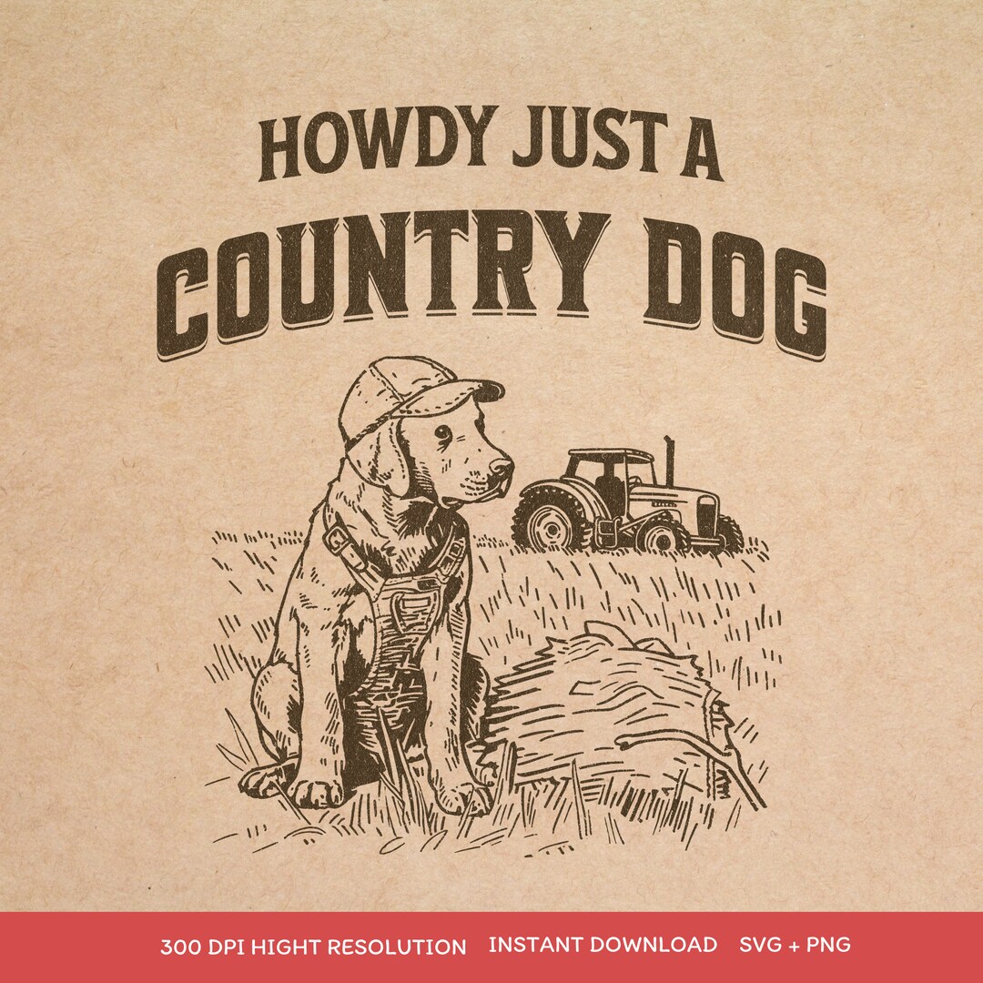 Country Boy PNG SVG for Farming and Tractor Enthusiasts, Farm Life ...